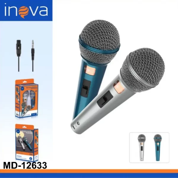 KIT DE MICROFONO X2 INOVA MD-12633 – ..::EL MONITOR::..